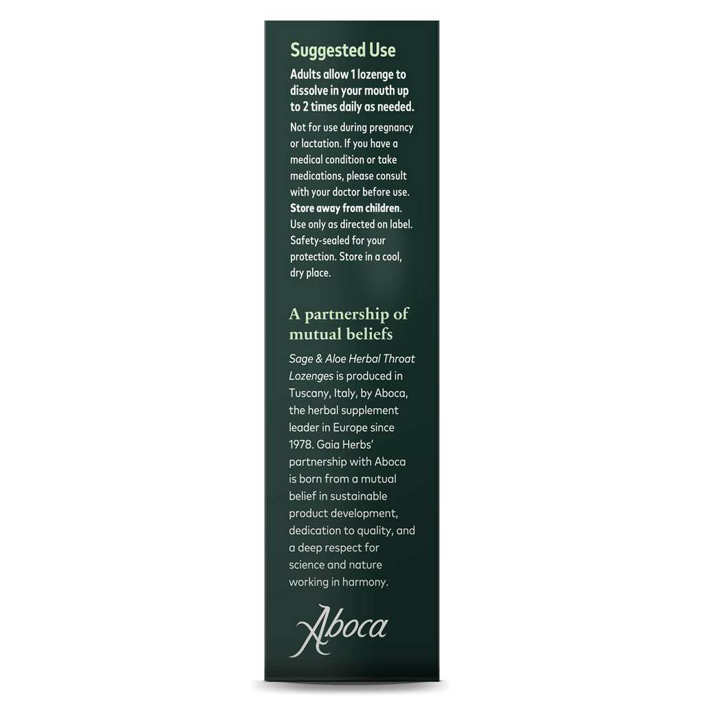 Herbal Throat Lozenges, 20 lozenges – Remedy Holistic